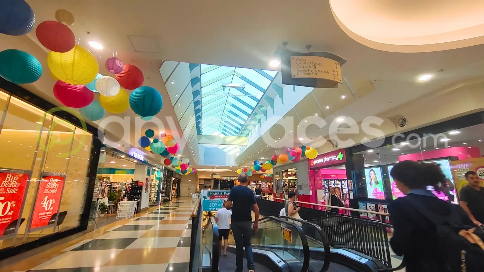 Atrium Banner - Norton Plaza