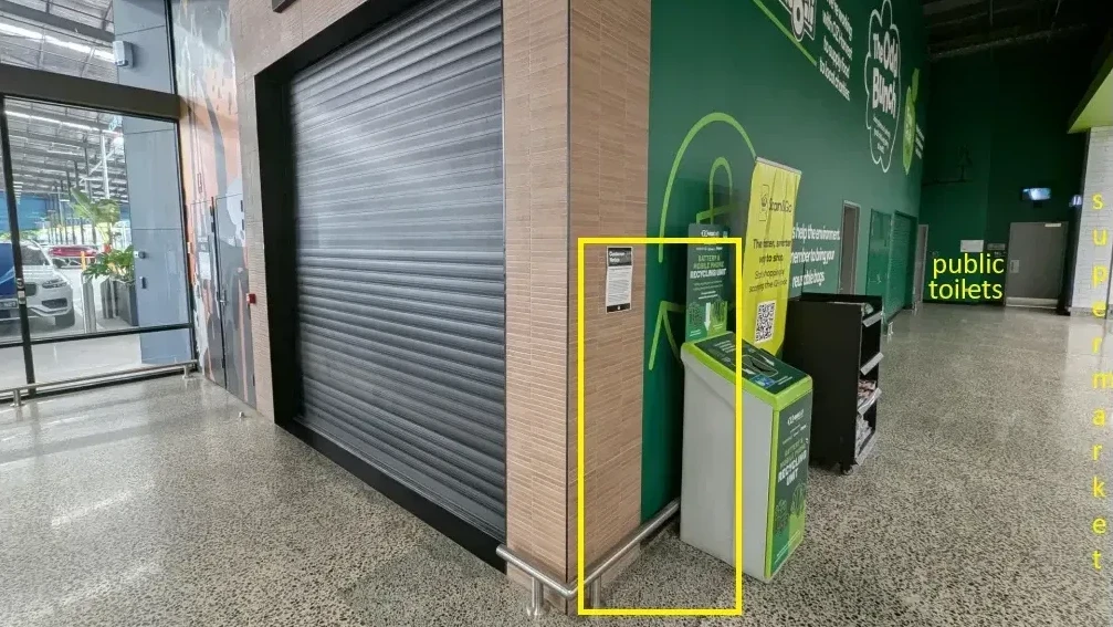 Vending Space 5 - Woolworths Fishermans Bend