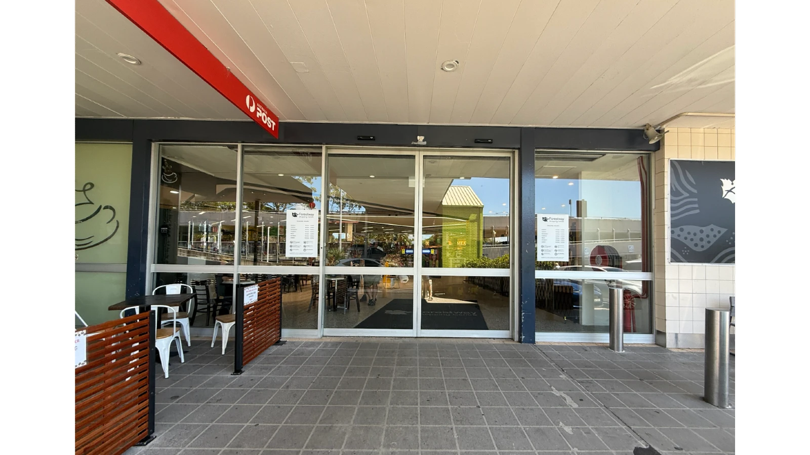 Door decals- Woolworths Entry - Forestway Shopping Centre