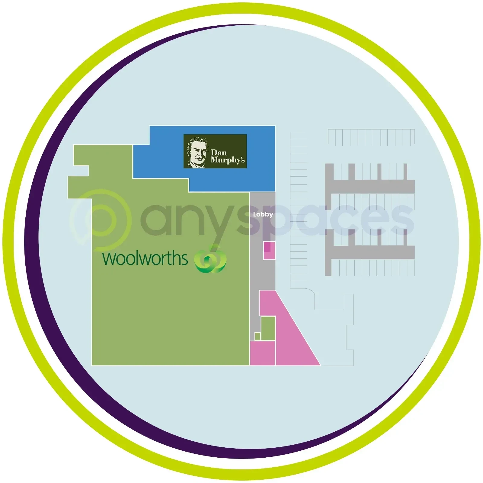 Floor Decal - Woolworths Fishermans Bend