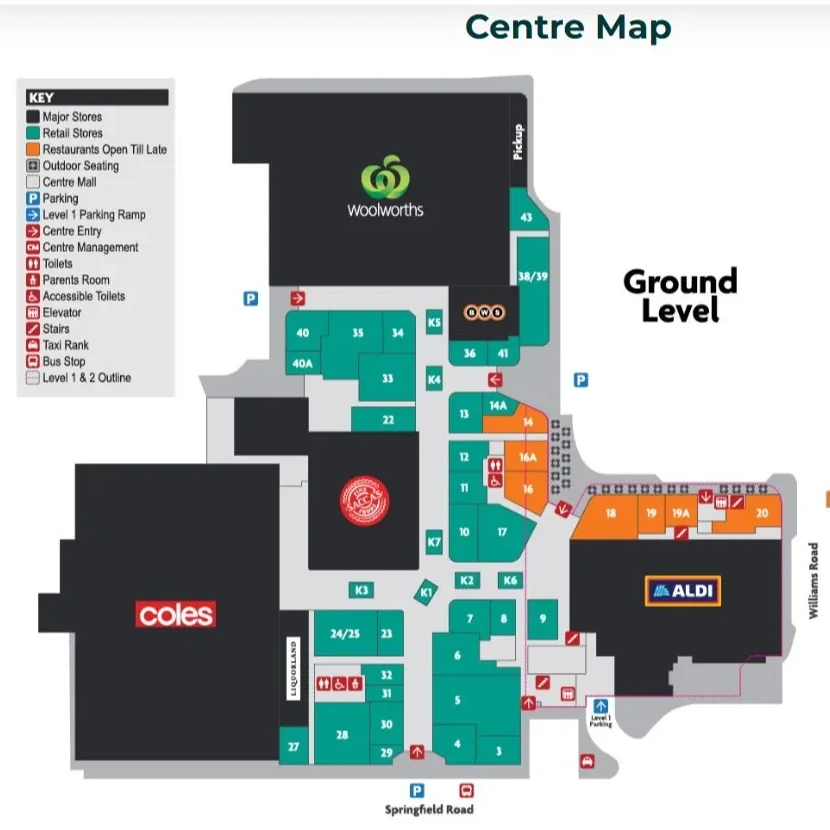 Blackburn Square - Shopping centre in Blackburn, Victoria