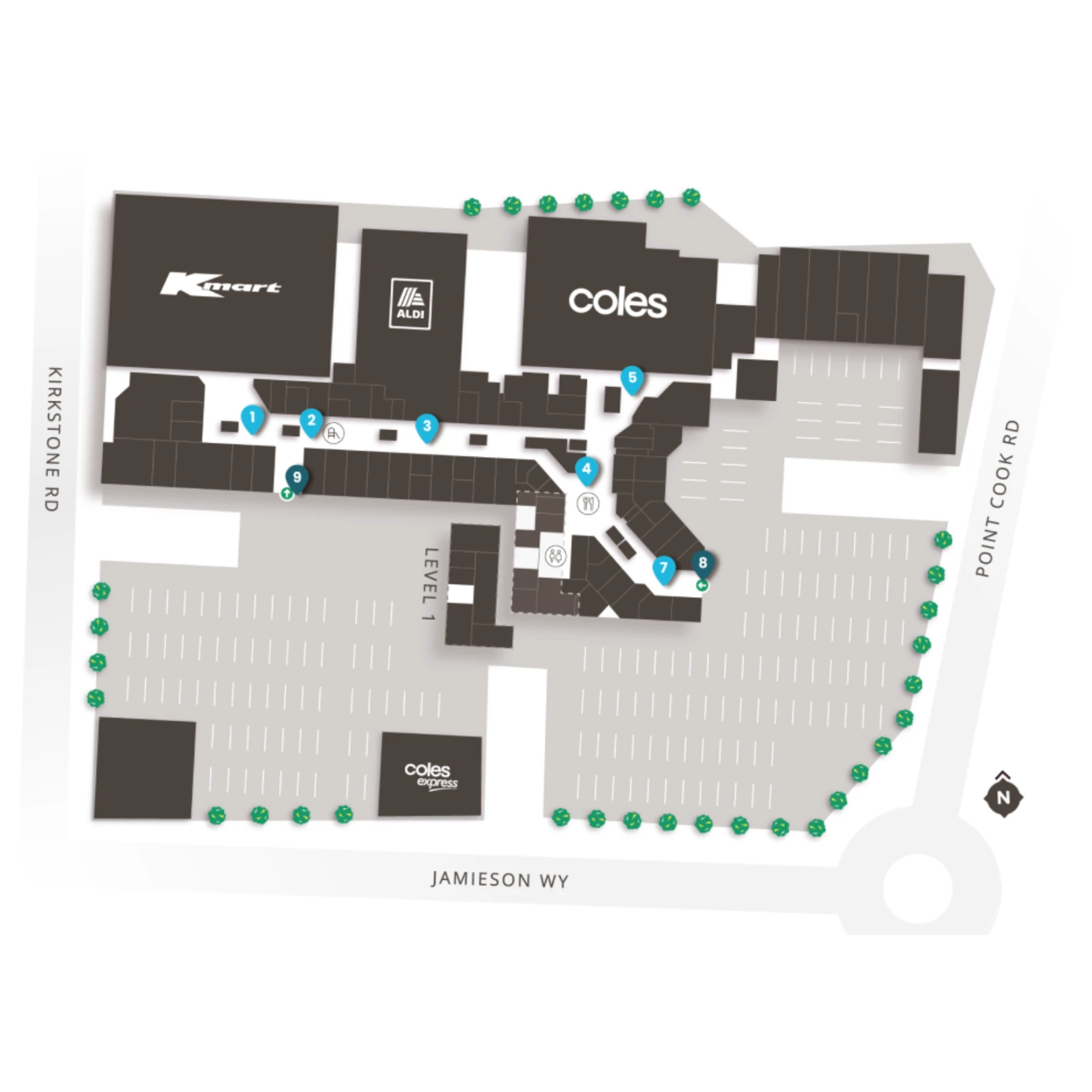 Sanctuary Lakes Shopping Centre - Point Cook, Victoria