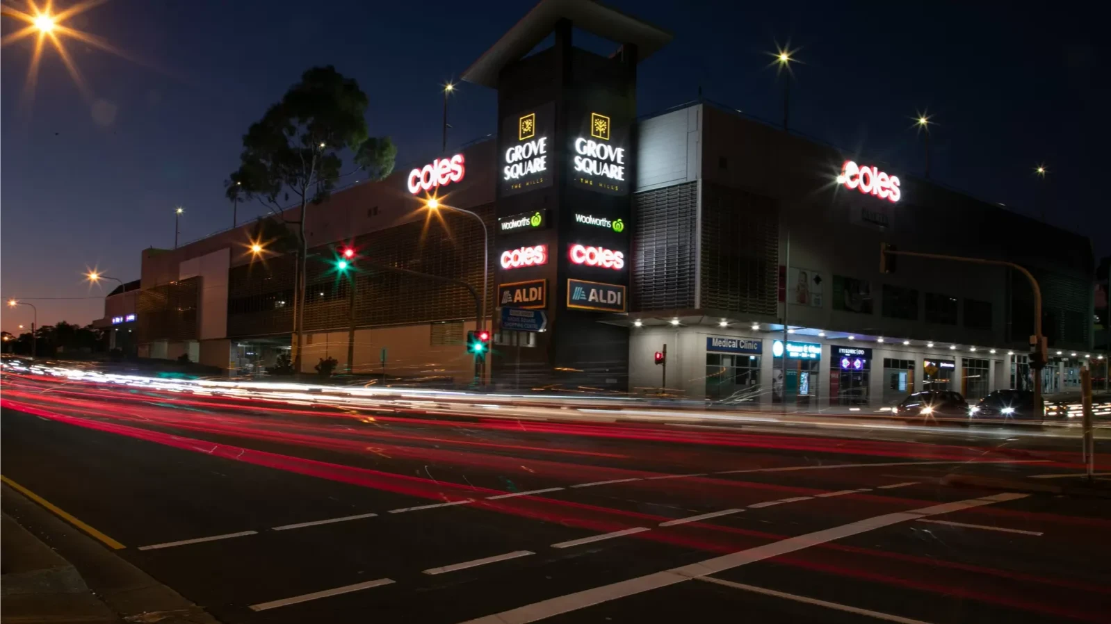 Grove Square - The Hills - Shopping centre in Baulkham Hills, New South ...